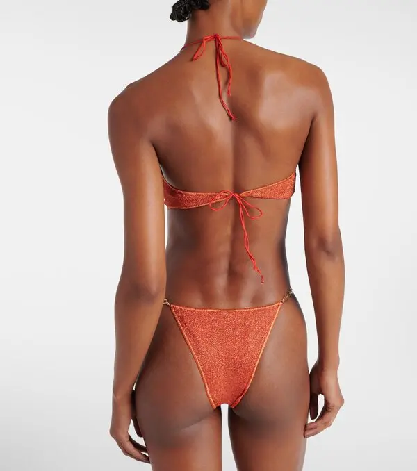 Oseree Lumiere Chain Lame Two-piece Set
