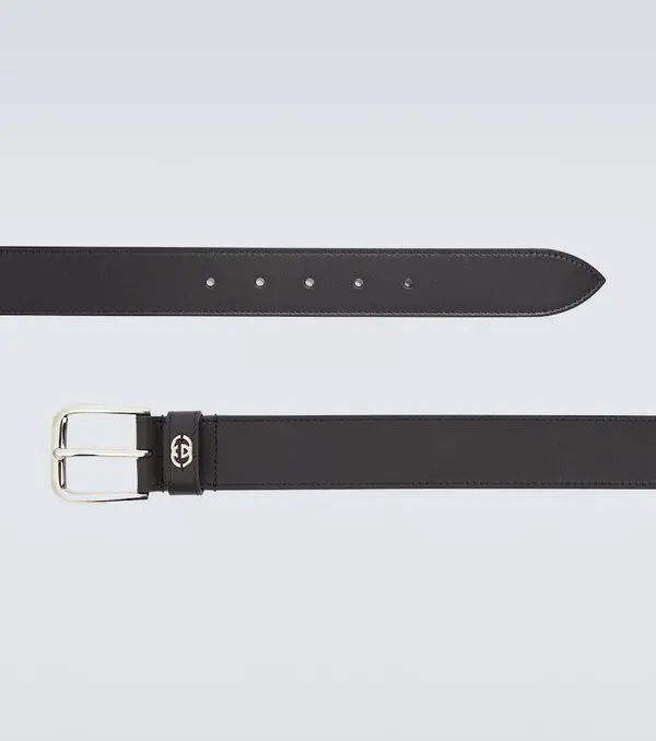 Gucci Gg Leather Belt