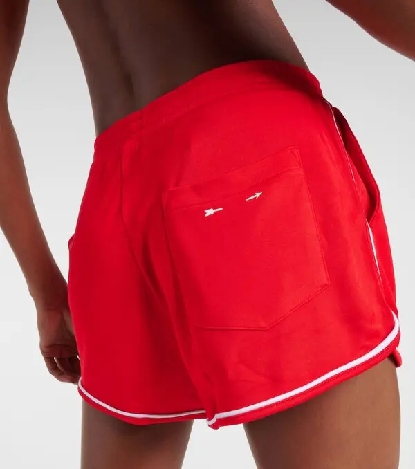 The Upside Iro Track Shorts - Red