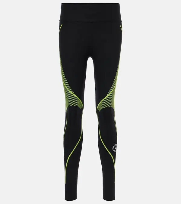 Adidas By Stella McCartney Printed Leggings - Black