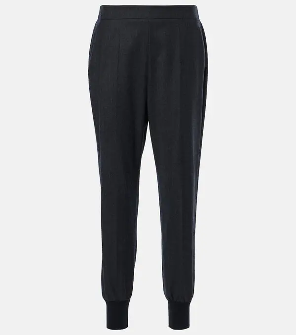Stella McCartney Wool Flannel Sweatpants