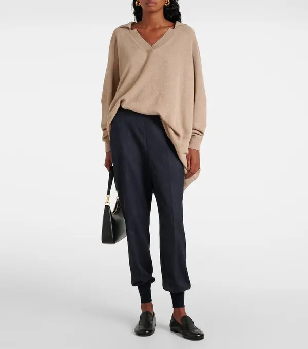 Stella McCartney Wool Flannel Sweatpants