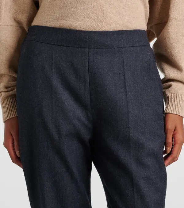 Stella McCartney Wool Flannel Sweatpants