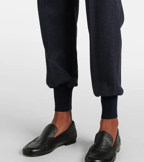 Stella McCartney Wool Flannel Sweatpants