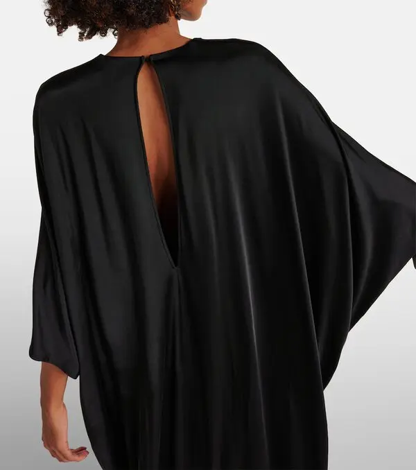 TOM FORD Gathered Satin Jersey Kaftan