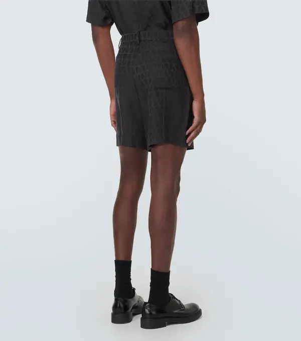 Valentino Garavani Toile Iconographe Silk Shorts