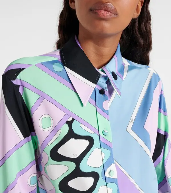Emilio Pucci Vivara Silk Shirt
