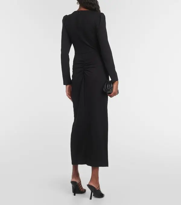 Diane Von Furstenberg Hughie Jersey Midi Dress