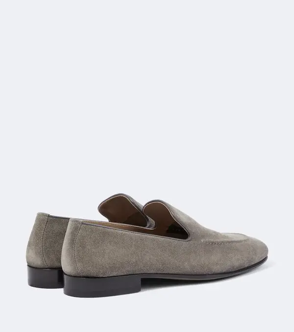 Manolo Blahnik Truro Suede Loafers
