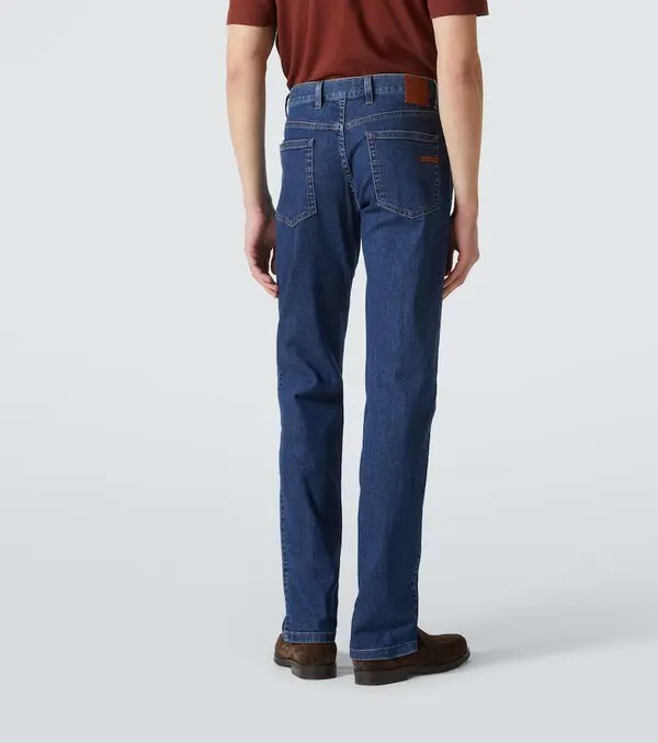 Zegna Mid-rise Slim Jeans