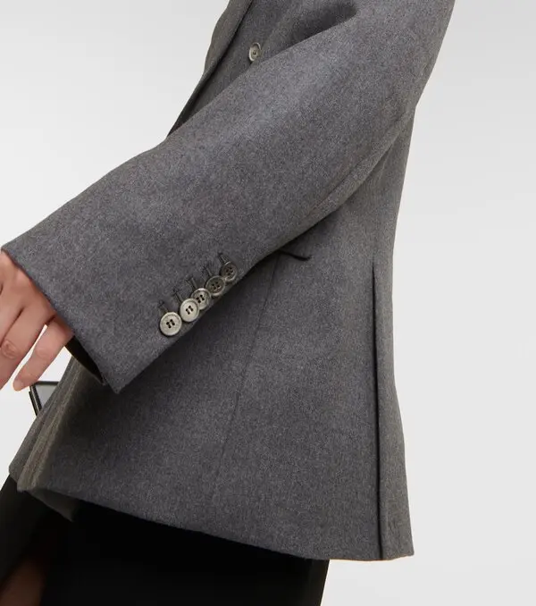 Wardrobe.NYC Double-breasted Wool Blazer