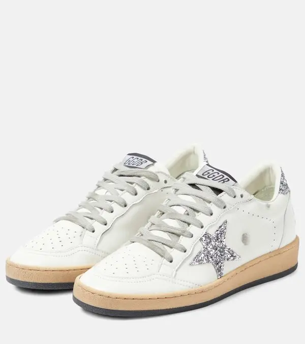 GOLDEN GOOSE Ball Star Leather Sneakers