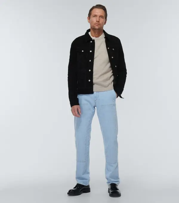 WINNIE N.Y.C Patchwork Straight Jeans