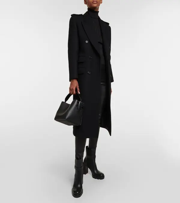 CHRISTIAN LOUBOUTIN Cabachic Mini Bucket Bag - Black