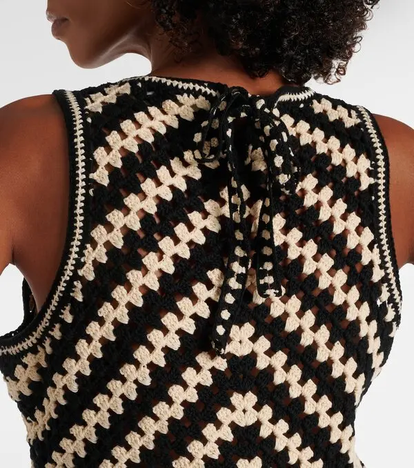 Zimmermann Halliday Crochet Cotton Top