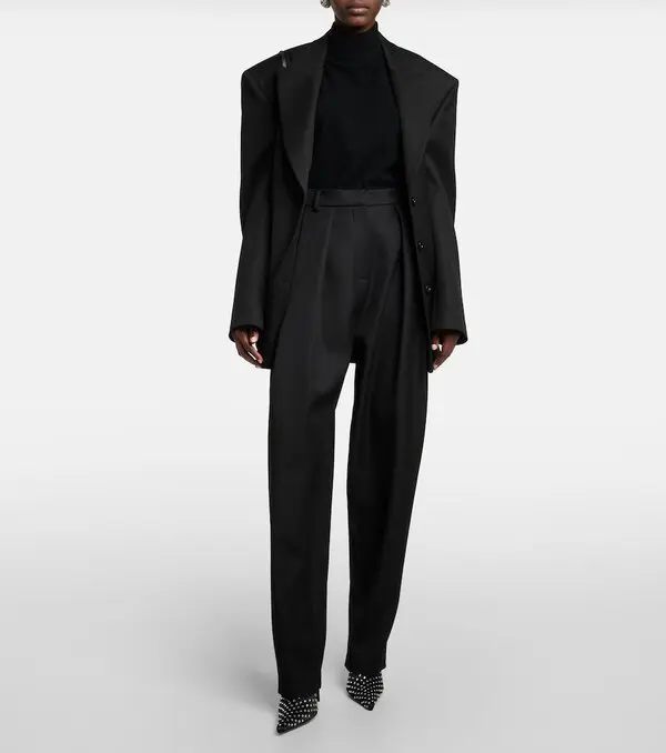 Magda Butrym High-rise Wool Tailored Trousers
