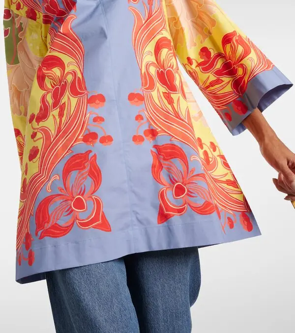 Etro Printed Cotton-blend Shirt
