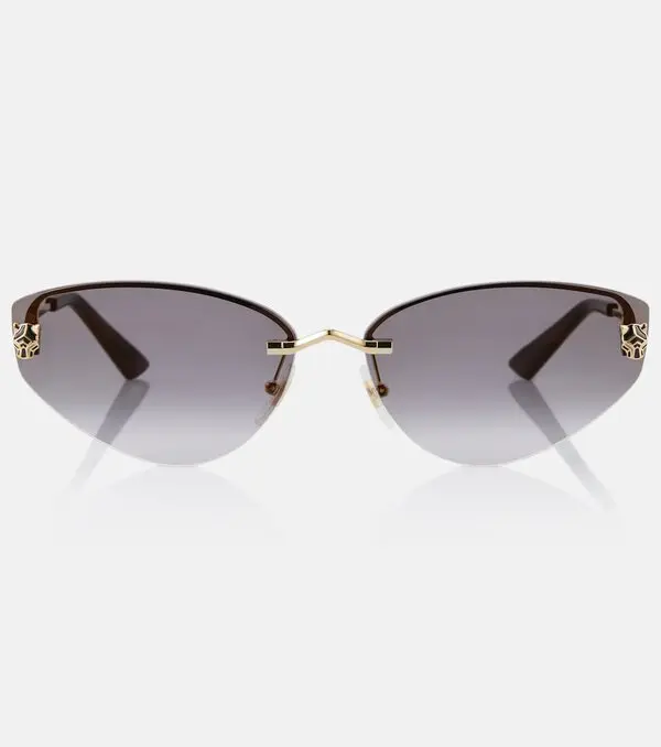 Cartier Cat Eye Sunglasses - Grey