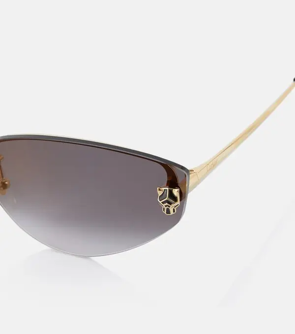 Cartier Cat Eye Sunglasses - Grey