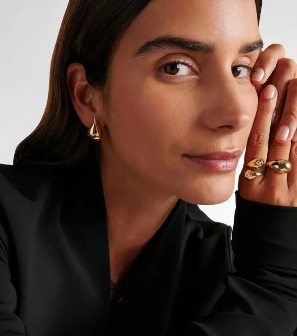 Mateo 14kt Yellow Water Droplet Earrings