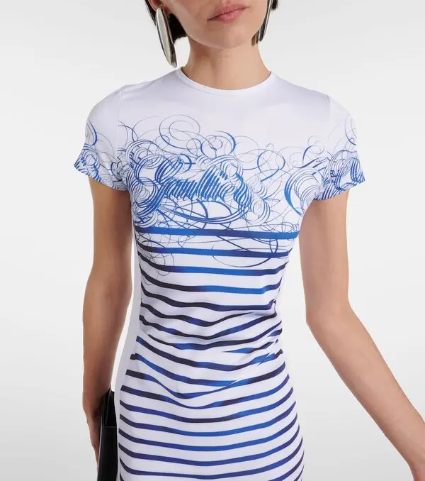 JEAN PAUL GAULTIER Printed Mini Dress