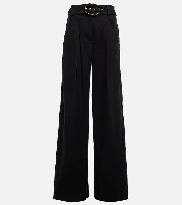 Veronica Beard Rimini Belted Pants - Black
