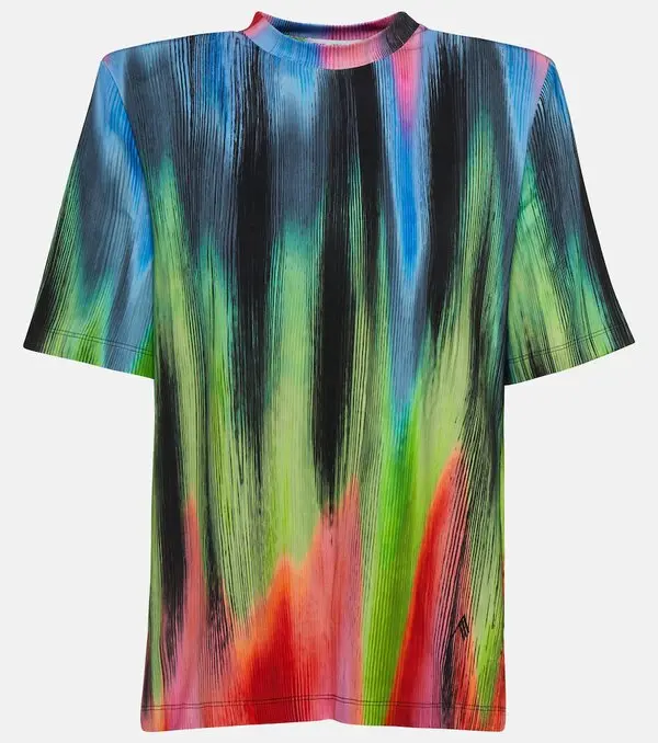 Attico Bella Jersey T-shirt - Multicoloured