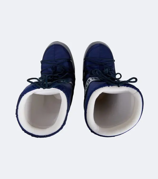 Moon Boot Icon Nylon Snow Boots - Blue