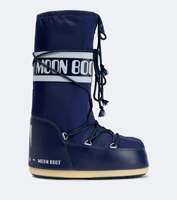 Moon Boot Icon Nylon Snow Boots - Blue