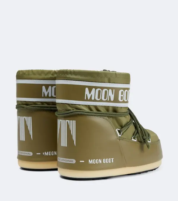Moon Boot Icon Low Nylon Snow Boots - Green