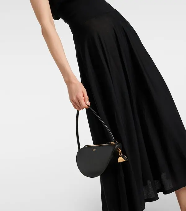 Alaïa Le Demi-cour Leather Shoulder Bag
