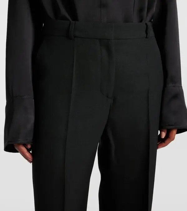 TOTEME Low-rise Straight Leg Trousers