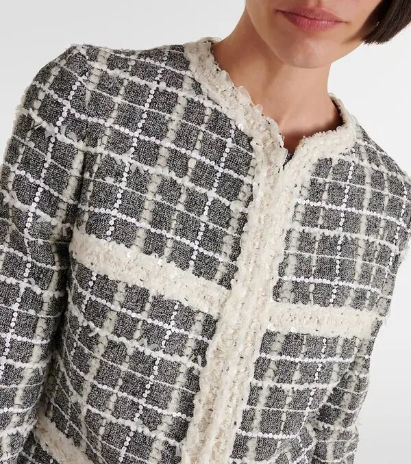 Giambattista Valli Wool-blend Boucle Jacket