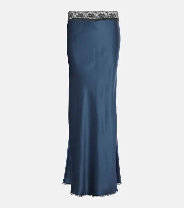 SIR. Aries Silk Maxi Skirt