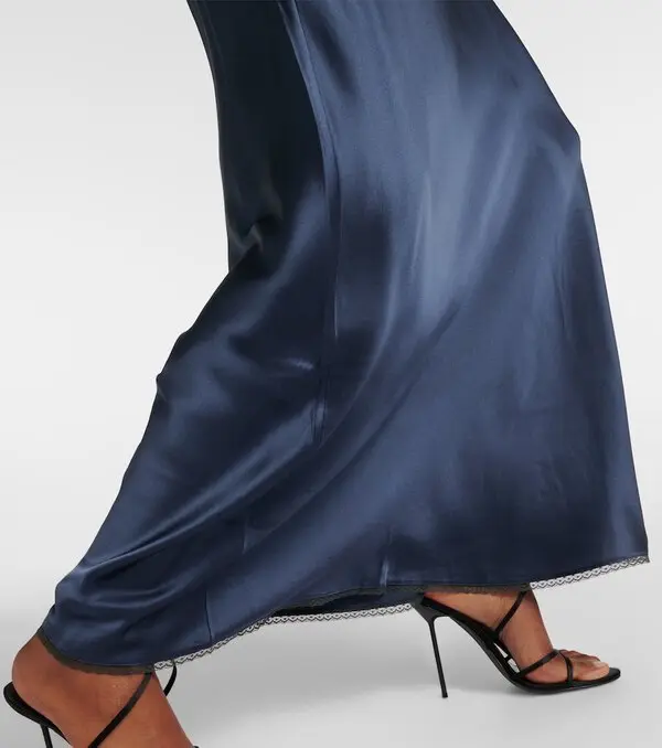 SIR. Aries Silk Maxi Skirt