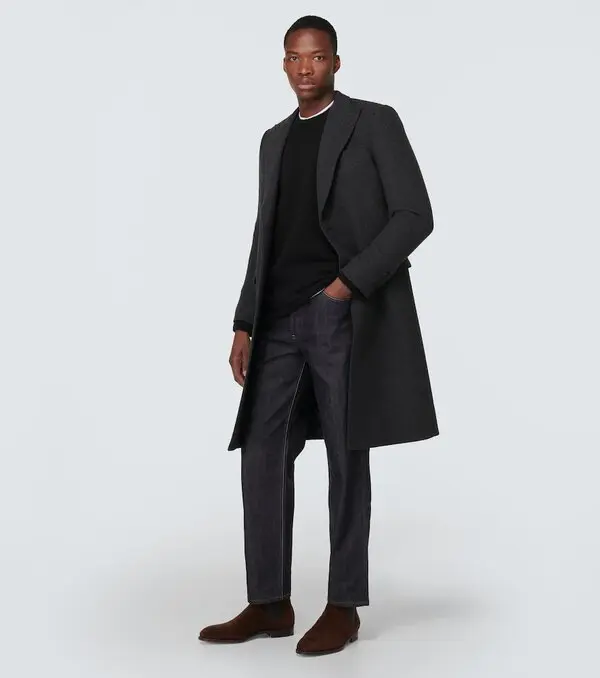Dolce & Gabbana Wool-blend Overcoat
