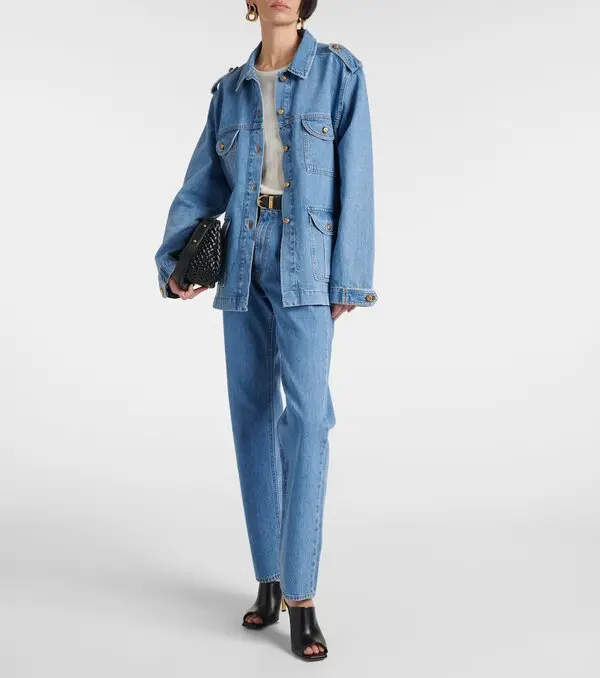 BLAZÉ MILANO Sahariana Oversized Denim Jacket