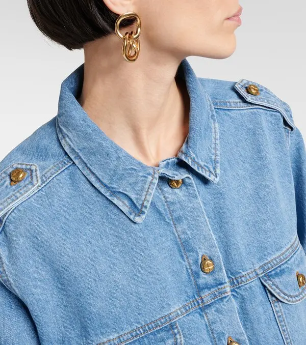 BLAZÉ MILANO Sahariana Oversized Denim Jacket