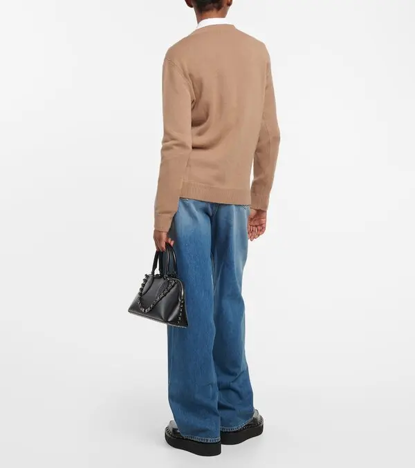 Valentino Garavani Cashmere Sweater With Embroidered Detail