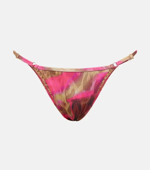 BANANHOT Emi Printed Bikini Bottoms - Pink