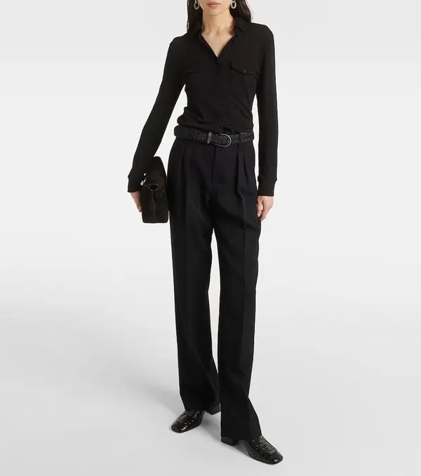 NILI LOTAN Liam Cotton Shirt