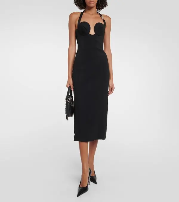 Versace Medusa '95 Halterneck Midi Dress