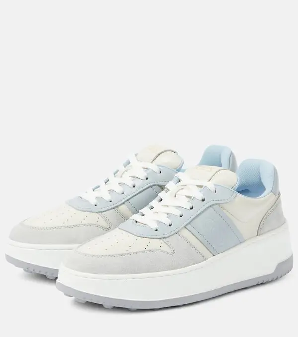 TOD'S Paneled Leather Sneakers