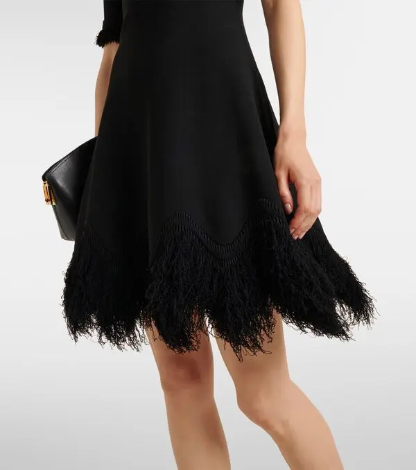 Ulla Johnson Vittoria Fringed Mini Dress