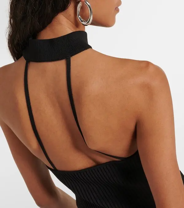 Simkhai Rubie Ribbed-knit Top - Black