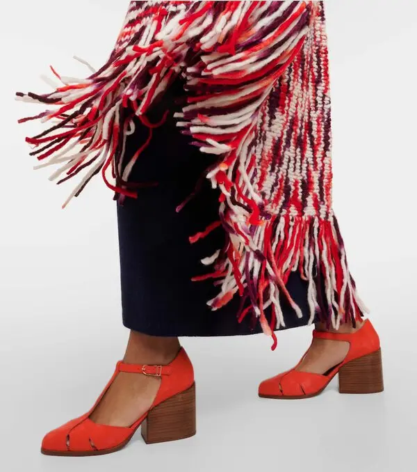Gabriela Hearst Hawes Suede Pumps