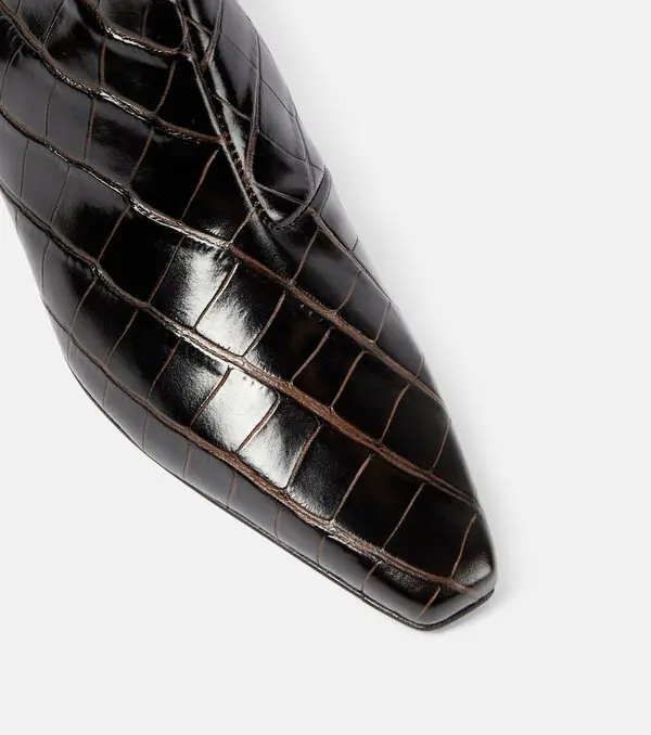 TOTEME Knee-high Leather Boots - Brown