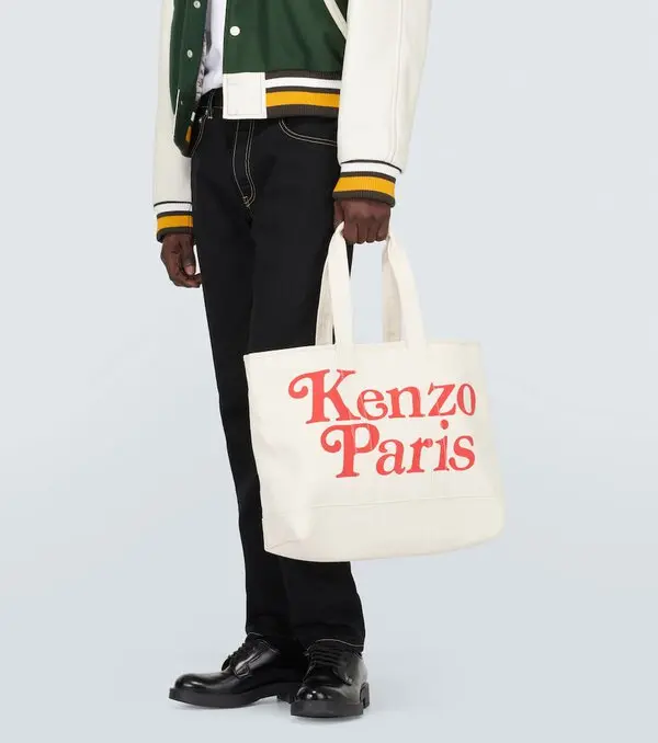 Kenzo Utility Canvas Tote Bag