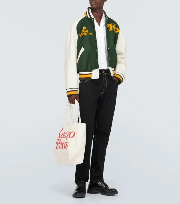 Kenzo Utility Canvas Tote Bag