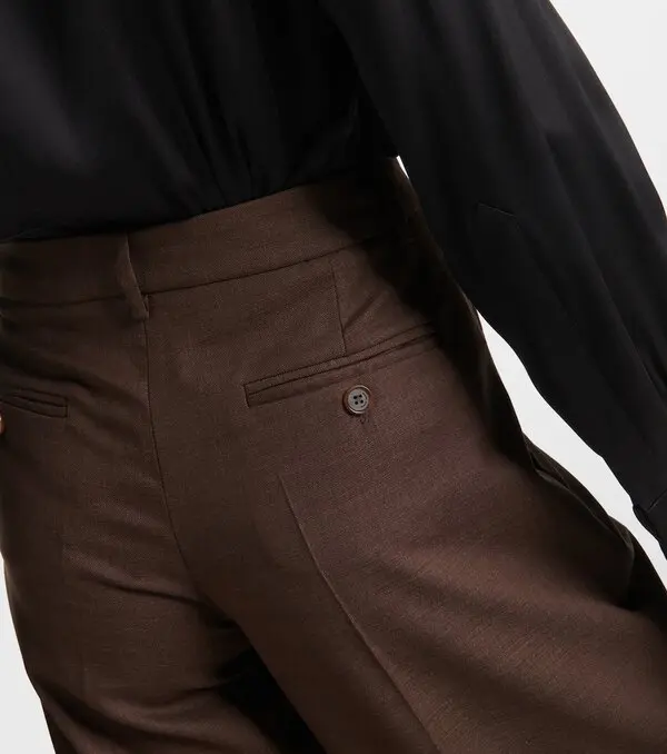 Magda Butrym Wool Wide-leg Trousers